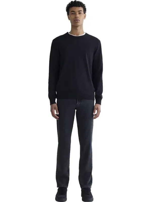 Everlane Athletic 4-way Stretch Organic Jean - Uniform | Washed Black
